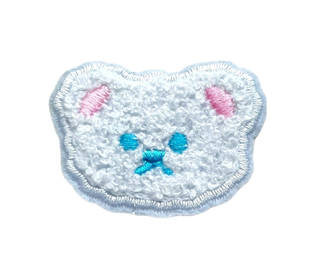 Bear, Iron On, Teddy, Applique Patch, White Bear, Teddy Bear ...