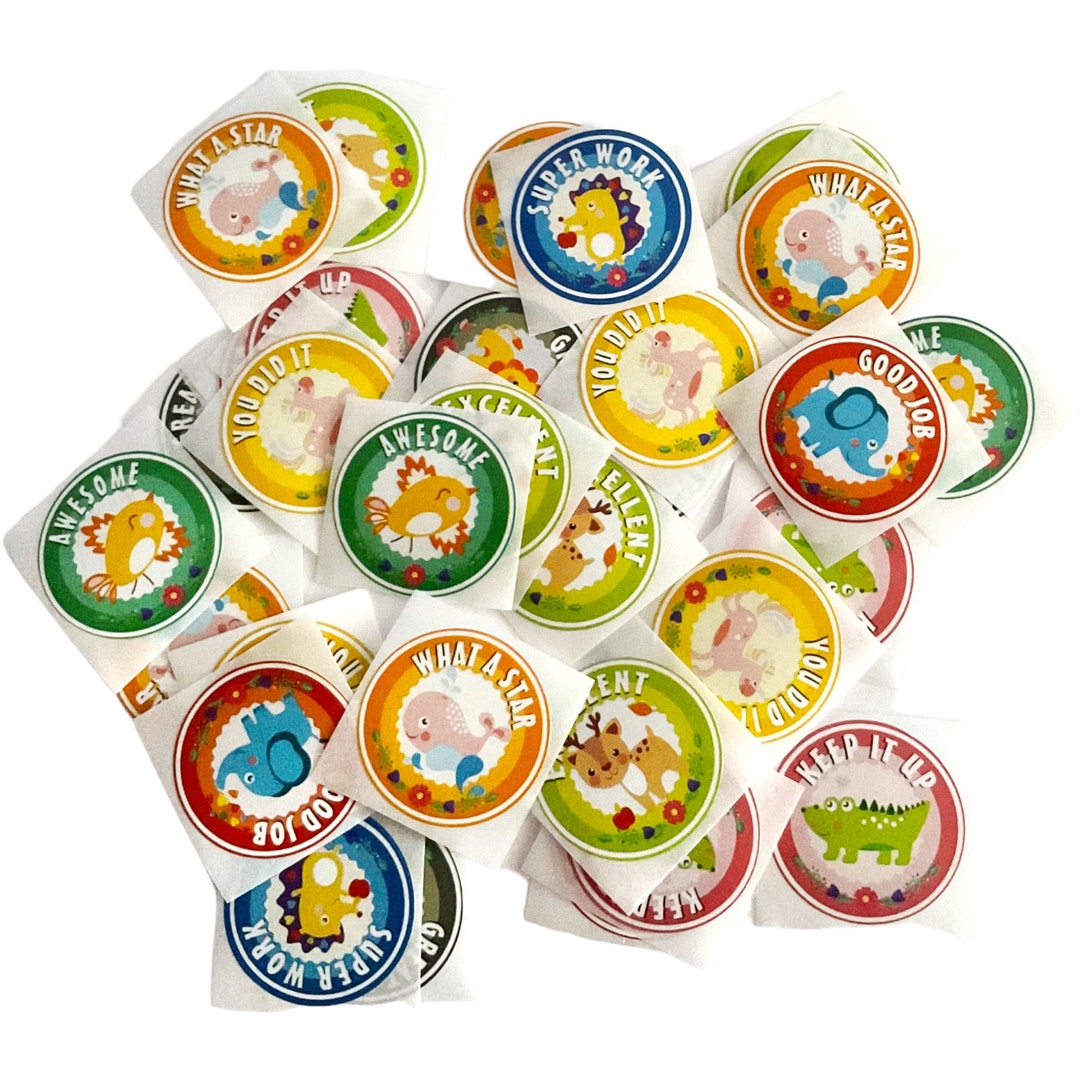 School Stickers Teacher Stickers Kids Stickers 1 Inch - Etsy