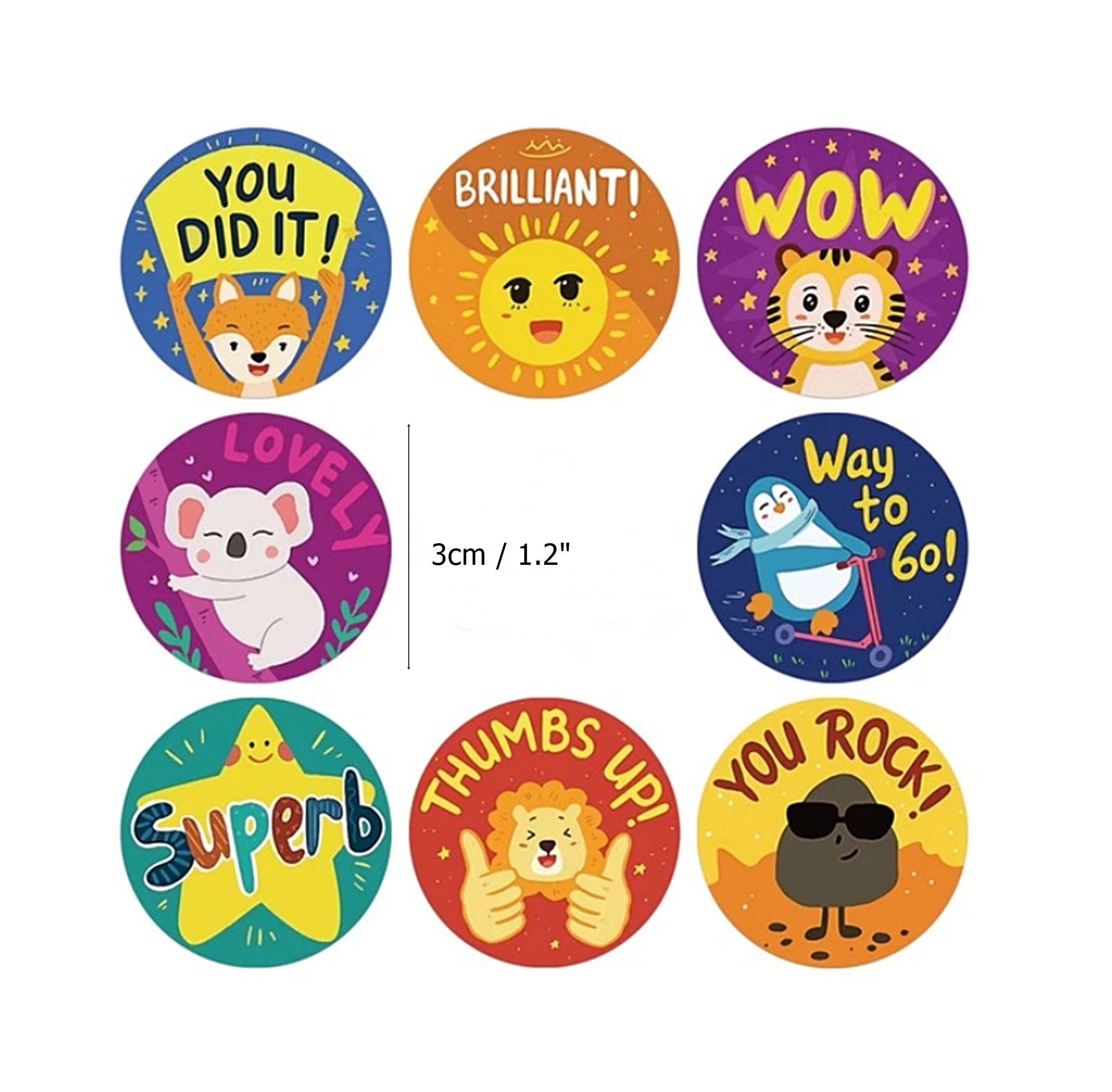 Printable Reward Stickers For Kids