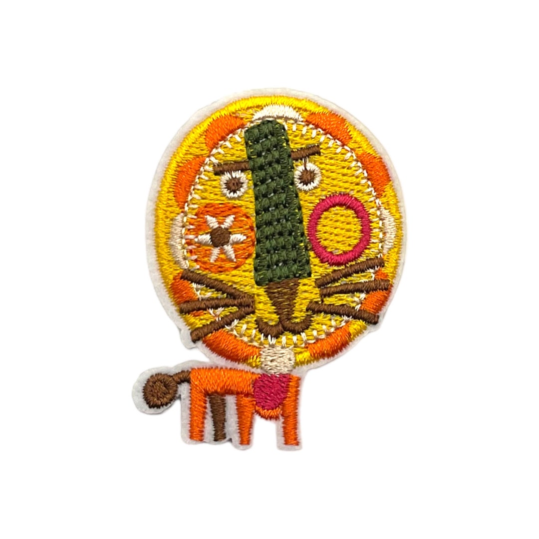 Patchwork Lion, Lion Patch, Iron On, Lion, Colorful Lion, Embroidery ...