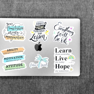 Your Limitation is Only Your Imagination, Laptop Sticker, Water Bottle ...