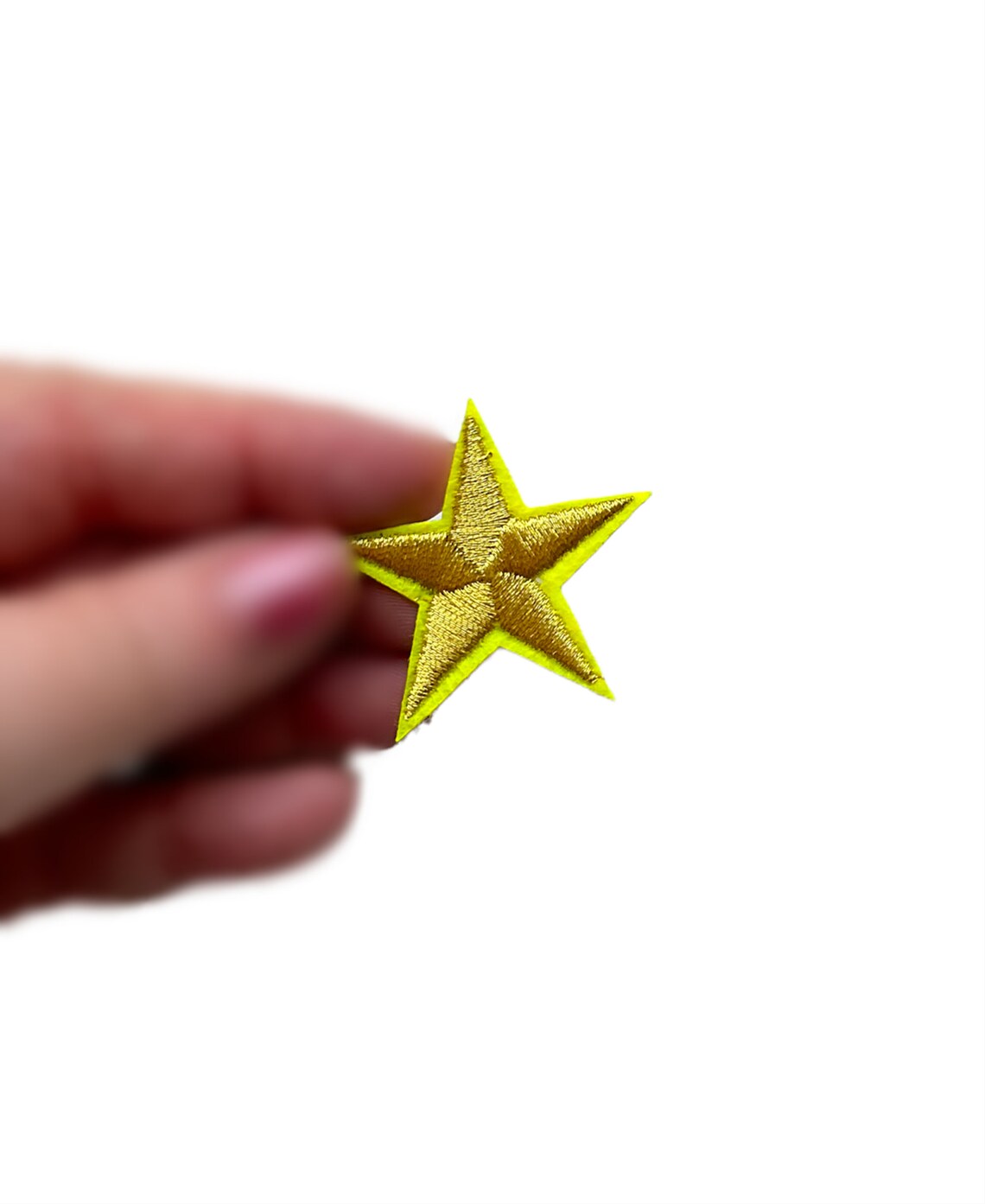 Stars, Yellow Star, Set of 3, Iron On, Star Patch, Shining Star, Iron ...