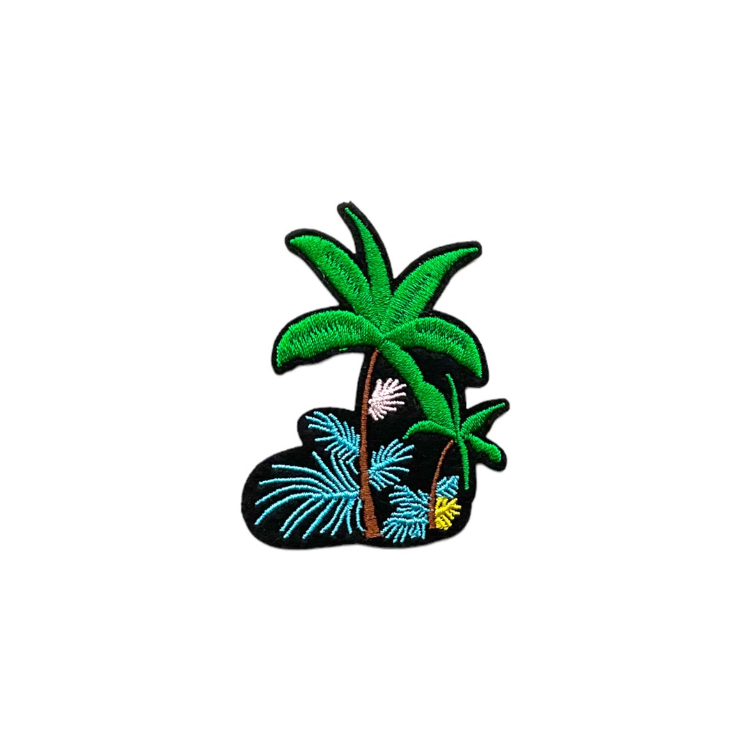 Oasis Palm Tree Oasis Patch Palm Tree Patch Iron On - Etsy