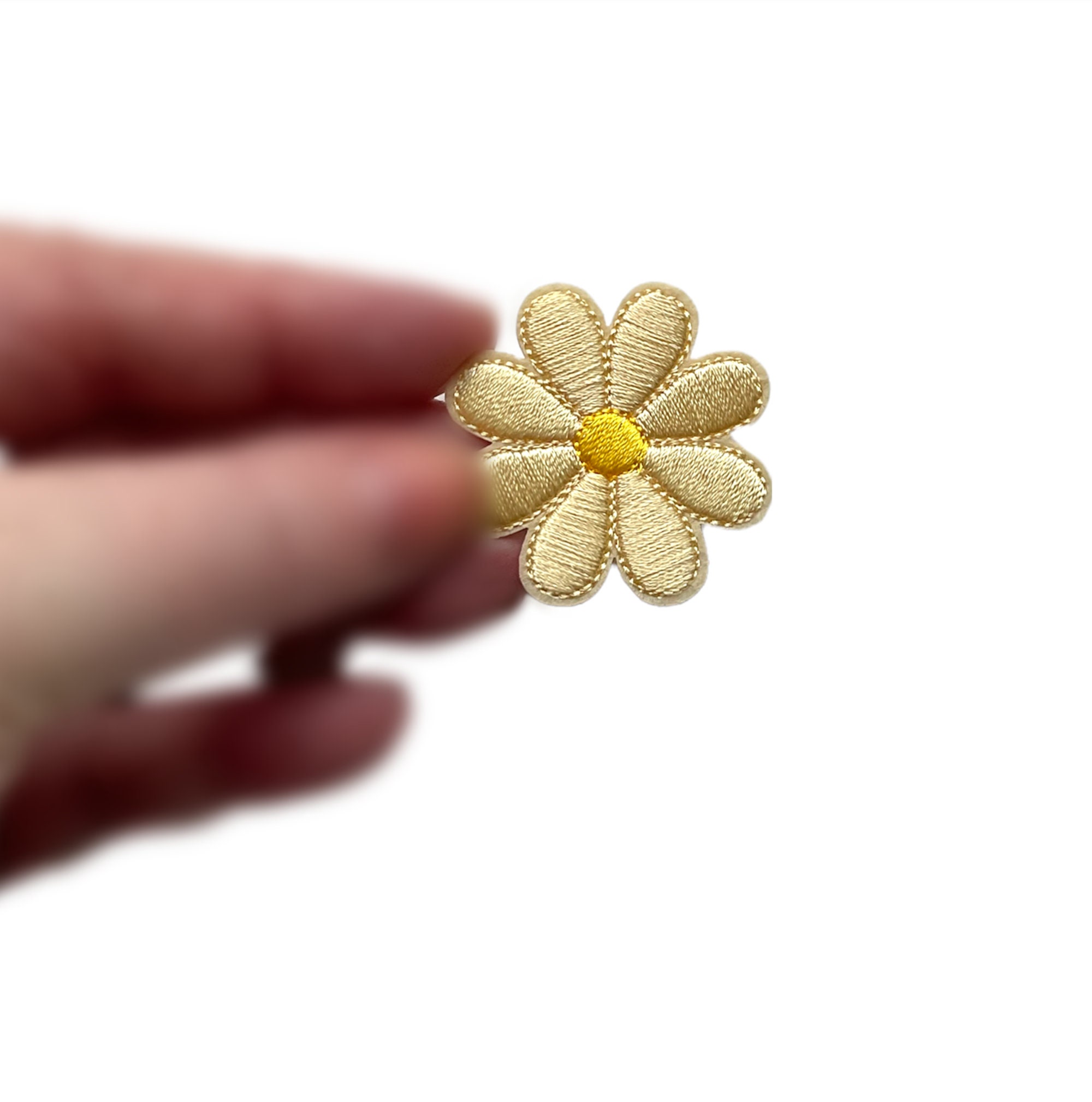 Flower Patch Daisy Sewing Patch Embroidery Patch Iron On - Etsy