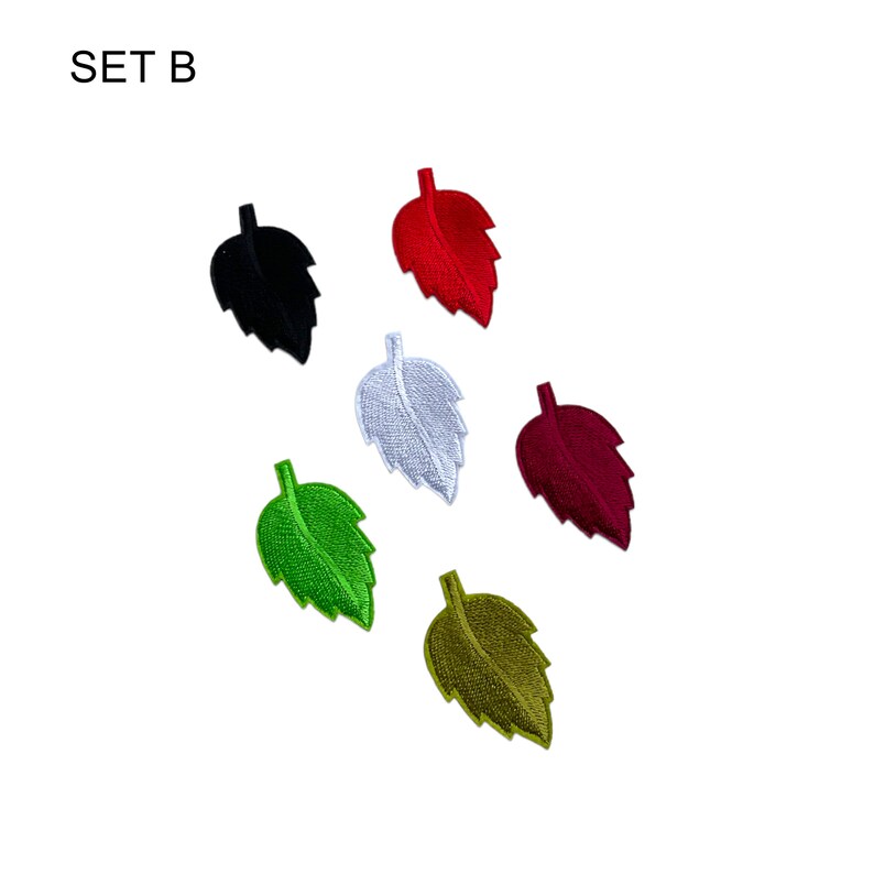 Leaf Patches Leaves Embroidery Leaves Leaf Leaf Patch - Etsy