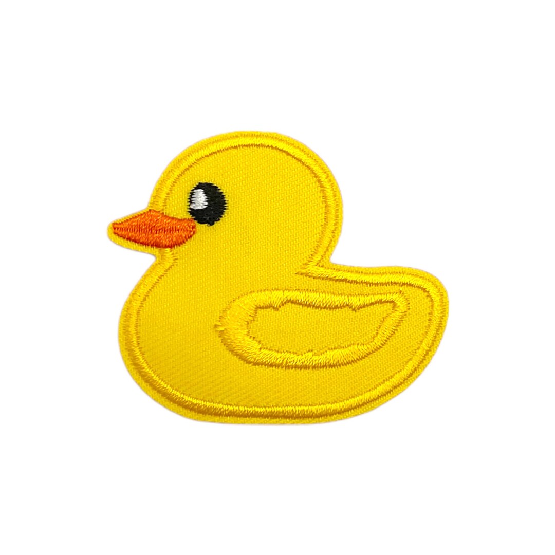 Rubber Ducky, Baby Duck, Iron On, Embroidery Patch, Rubber Ducky Patch ...