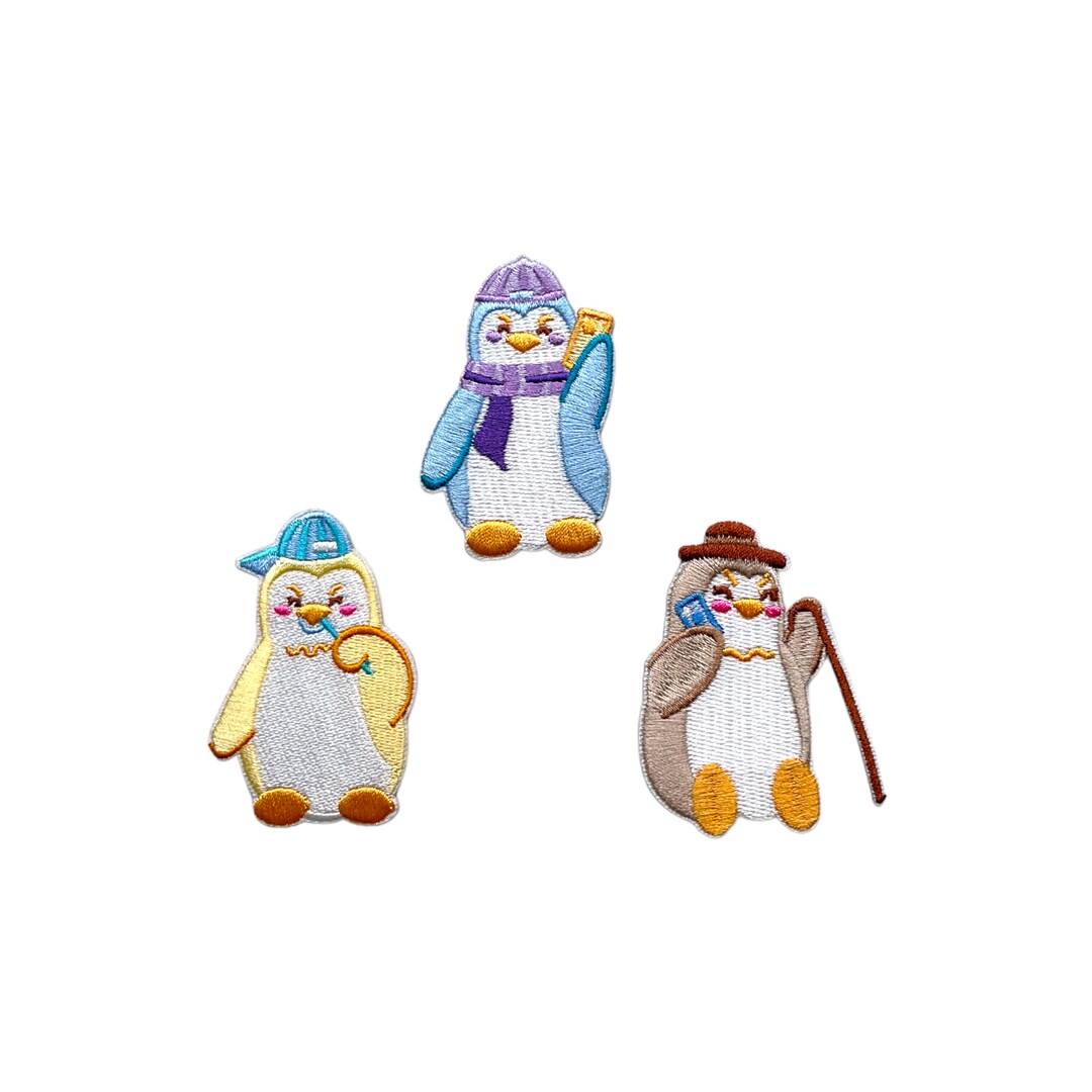 Penguin, Penguin Patch, Cartoon Penguins, Penguin Stickers, Penguin ...