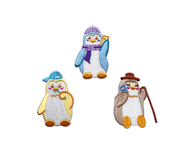 Penguin, Penguin Patch, Cartoon Penguins, Penguin Stickers, Penguin ...