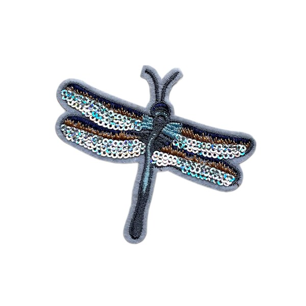 Dragonfly Sequin Applique - Etsy