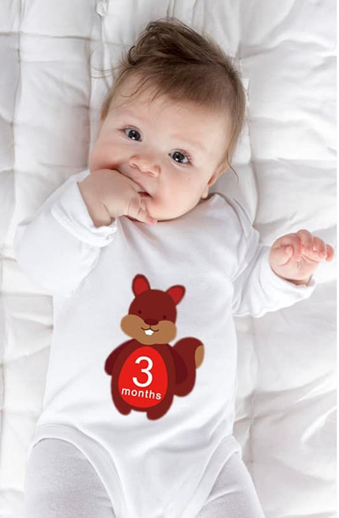 Baby Age Sticker, Photo Sticker, Capture 1 Month to 12 Months, 12 ...