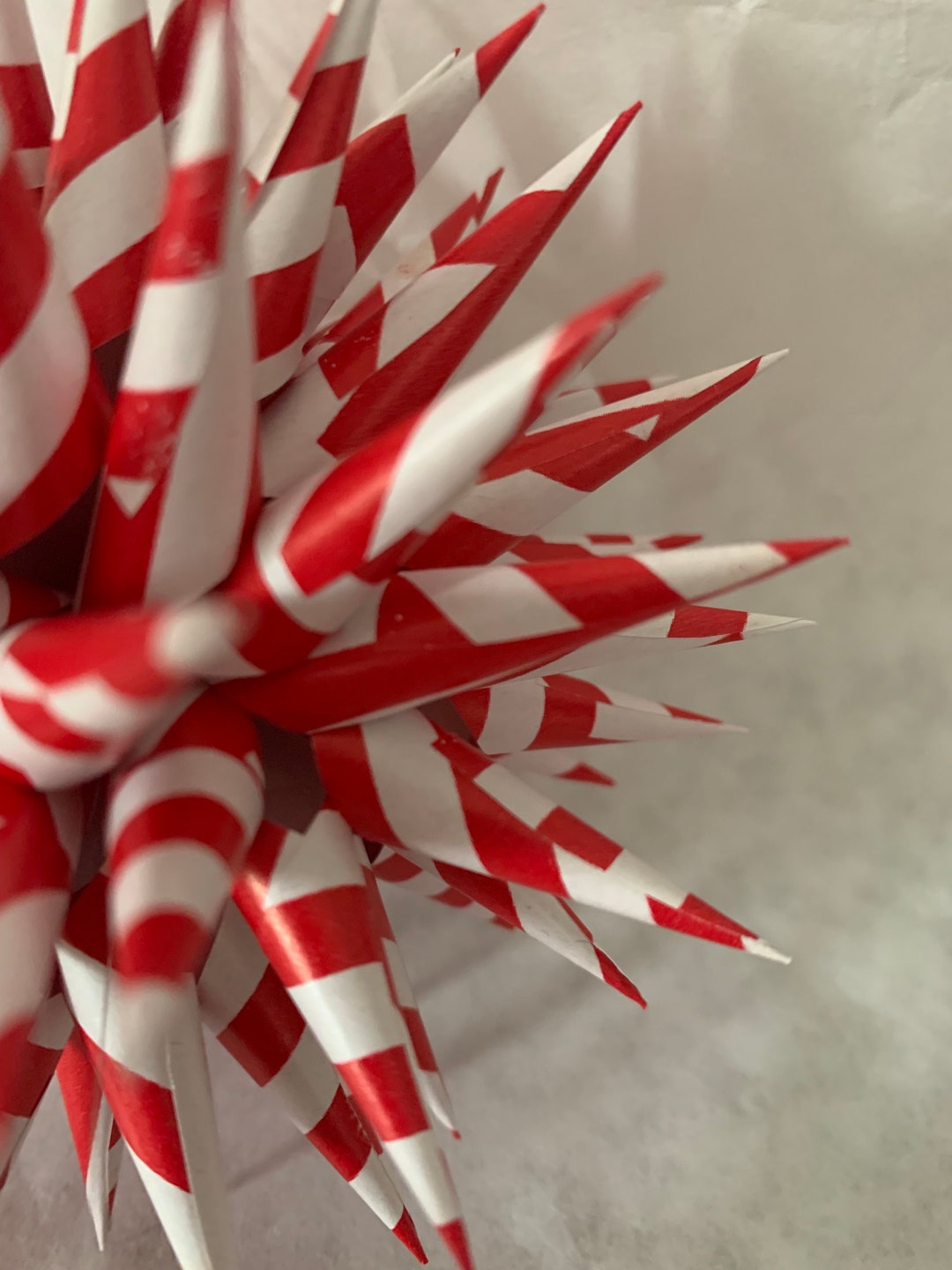 Red & White Polish Star - Etsy