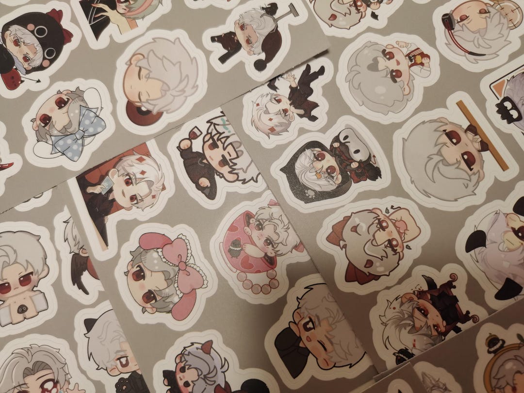 Sylus Chibi Stickers,love and Deepspace Labels - Etsy