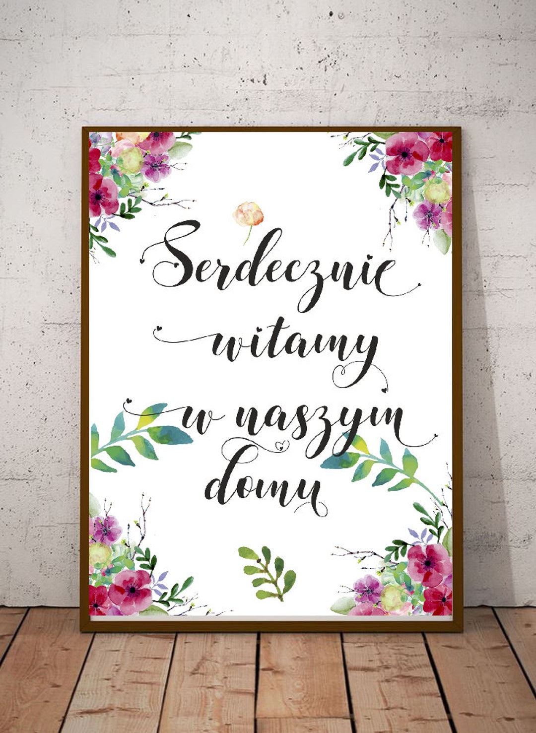 Polish Welcome Sign Welcome to Wedding Poland Wall Art, Polish Wedding ...