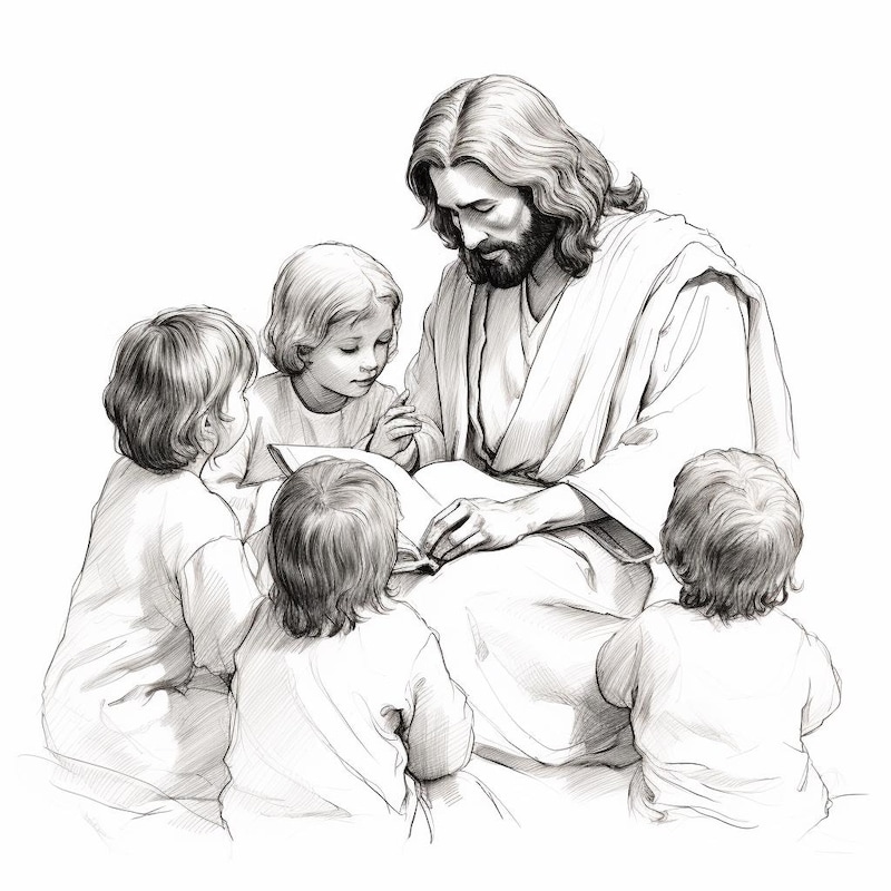 Line Drawing Child Face - Etsy