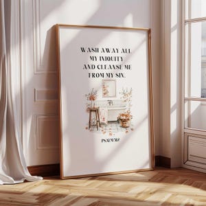 Psalm 51:2, Wash Away All My Iniquity Cleans Me From My Sin, Bible ...