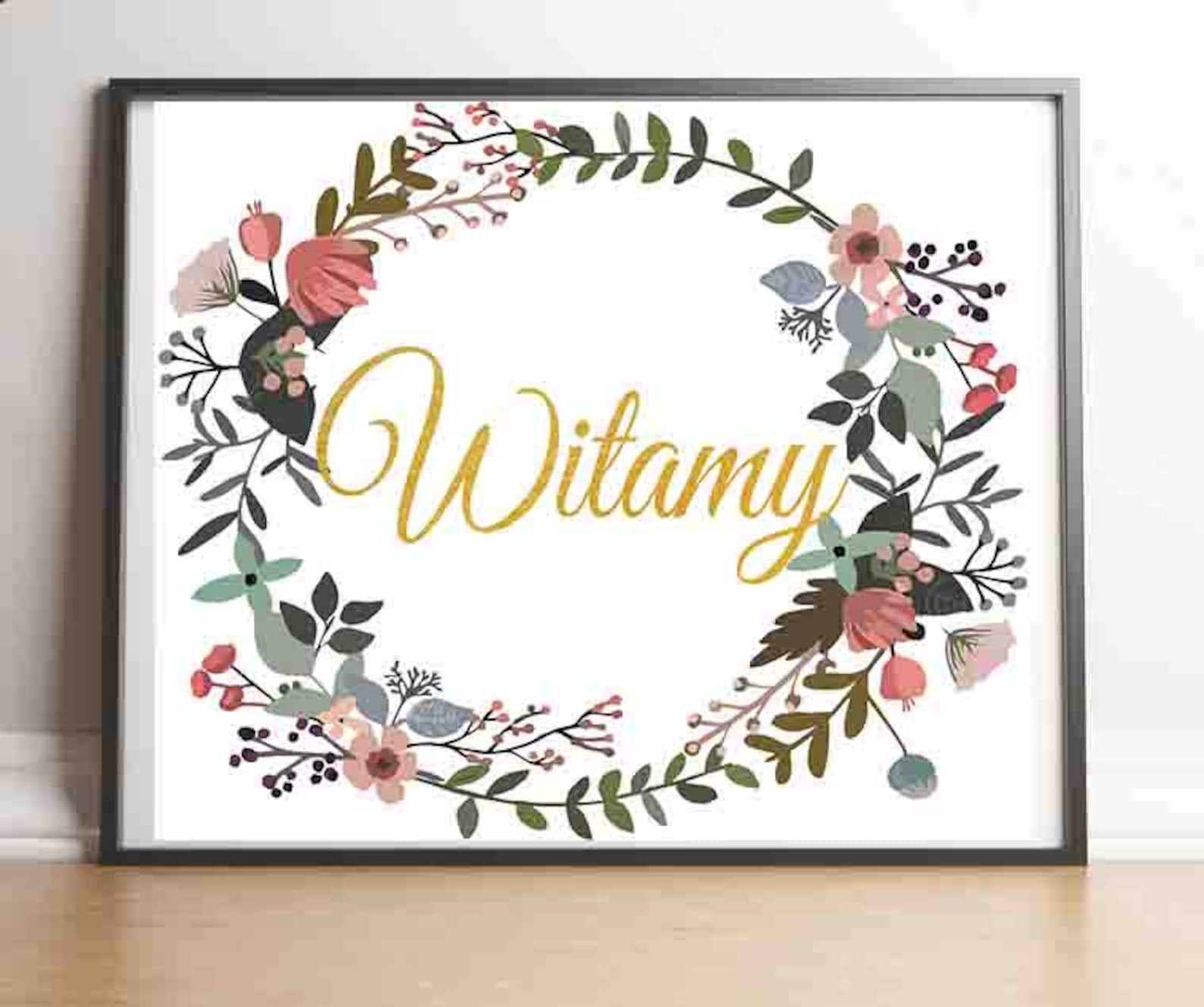 Polish Wall Art Polish Poster Polish Print Polish Welcome Sign Polish ...