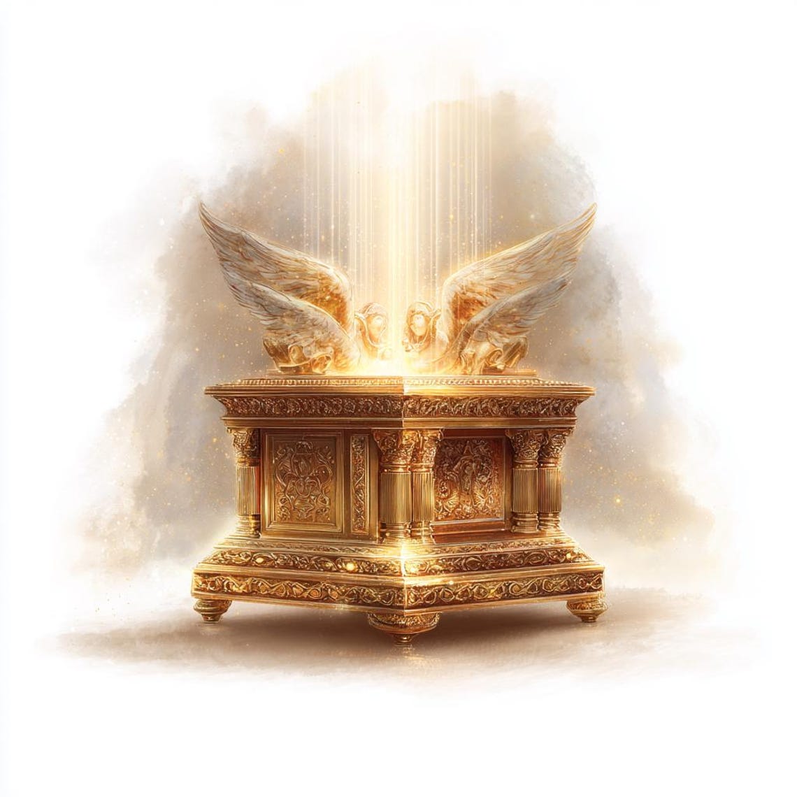 10 Ark of Covenant Clipart Old Testament Story PNG Watercolor Printable ...