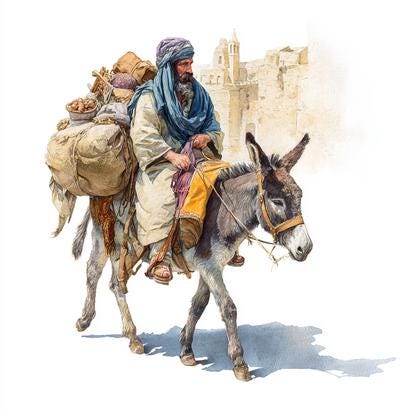 8 Ancient Israeli Merchant Clipart, Egypt, Jerusalem, Hebrew, Bible ...