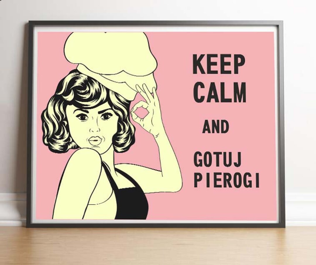 Pierogies Poland Polish Pierogi Gift Pierogi Ornament Keep Calm and ...