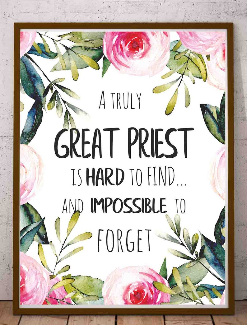 Priest Thank You Priest Gift, Priest Appreciation Gift, Priest ...