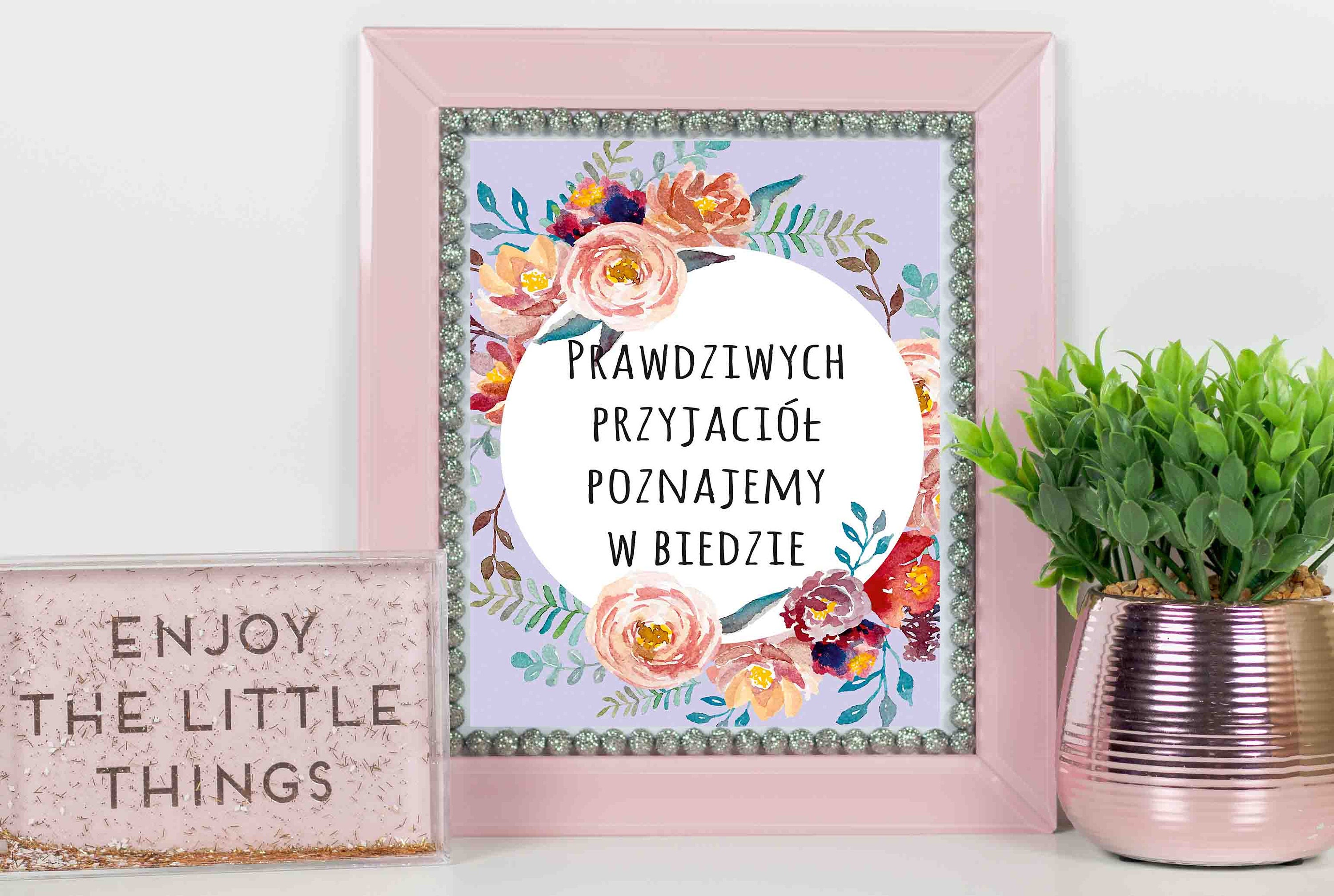 Quote About Friends Polish Language From Poland Gift Polish Sayings ...