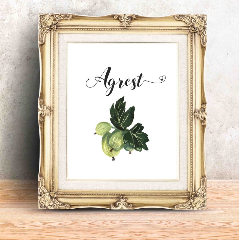 Polish Kitchen Decor Polish Food Fruit Decor Home Decor - Etsy