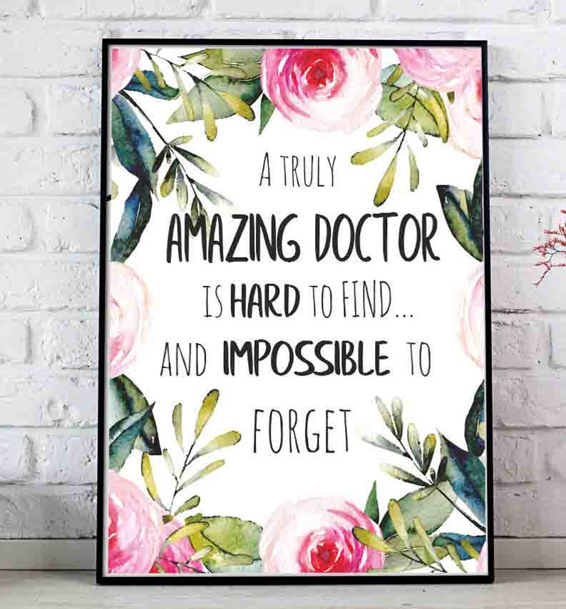 Gift for Doctor A Truly Amazing Doctor is Hard to Find Going - Etsy