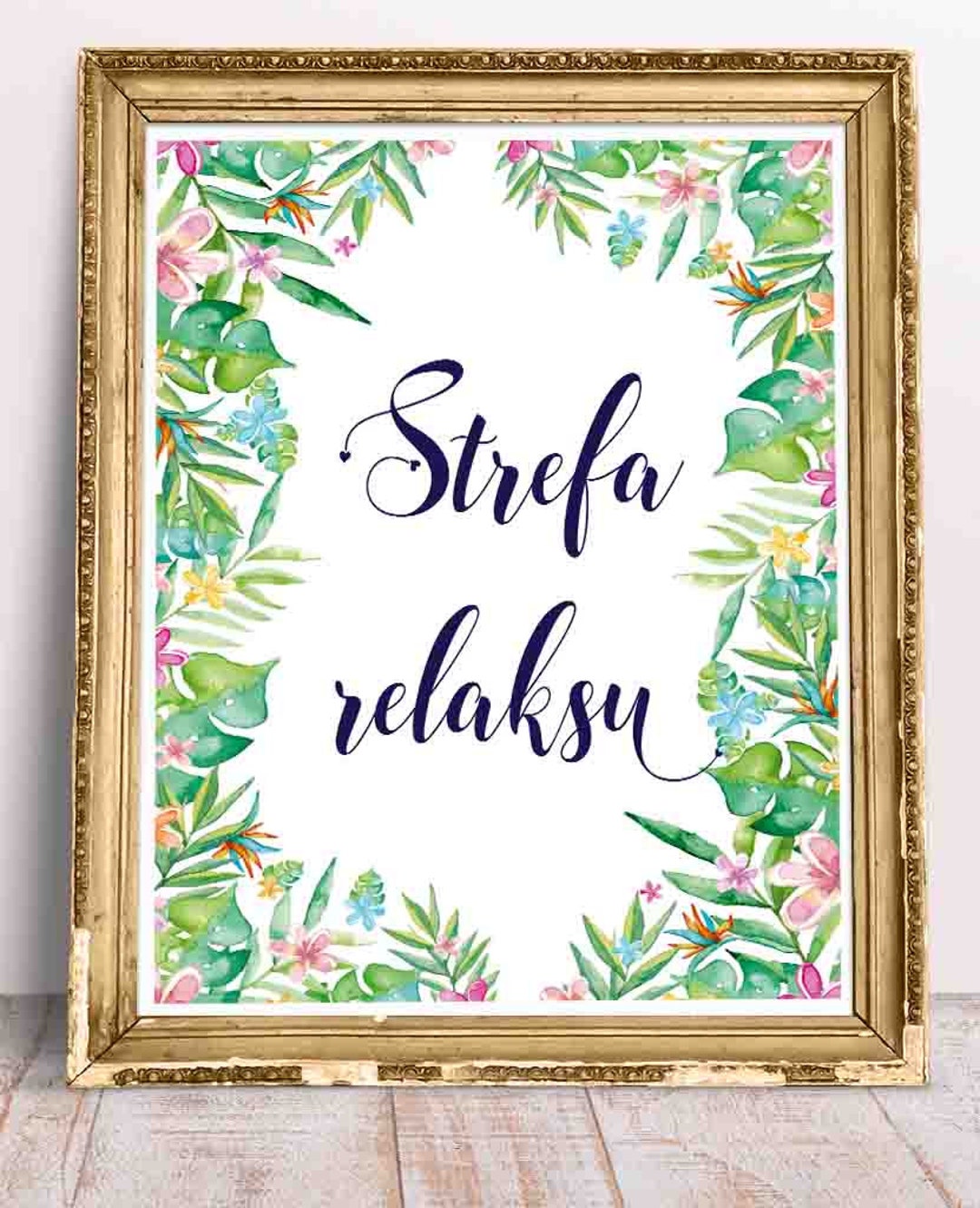 Relax Printable Relax Wall Art Relax Zone in Polish Sayings - Etsy UK