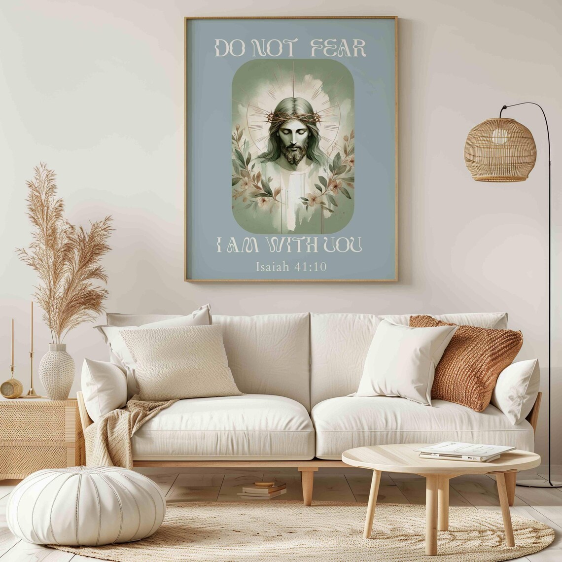 Isaiah 41:10, Do Not Fear for I Am With You Bible Verse Print Baptism ...