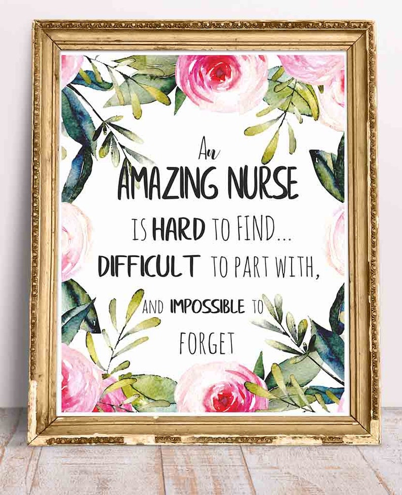 Great Nurse Gift Amazing Nurse is Hard to Find Going Away - Etsy