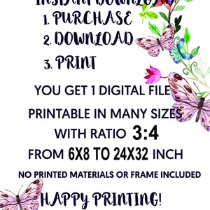 Sophia Name Sign for Wall Name Print Name Printable Girly Wall Decor ...