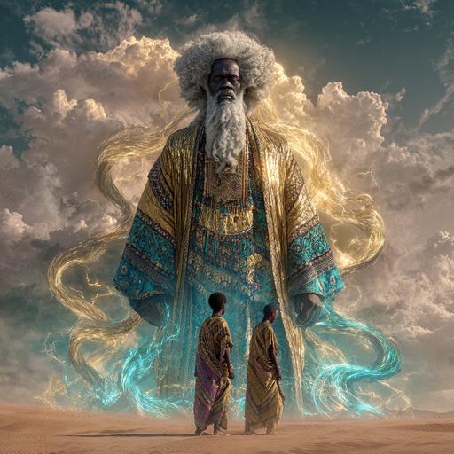 8 Black God Heavenly Father Clipart, Afro Faith Spiritual Artwork ...