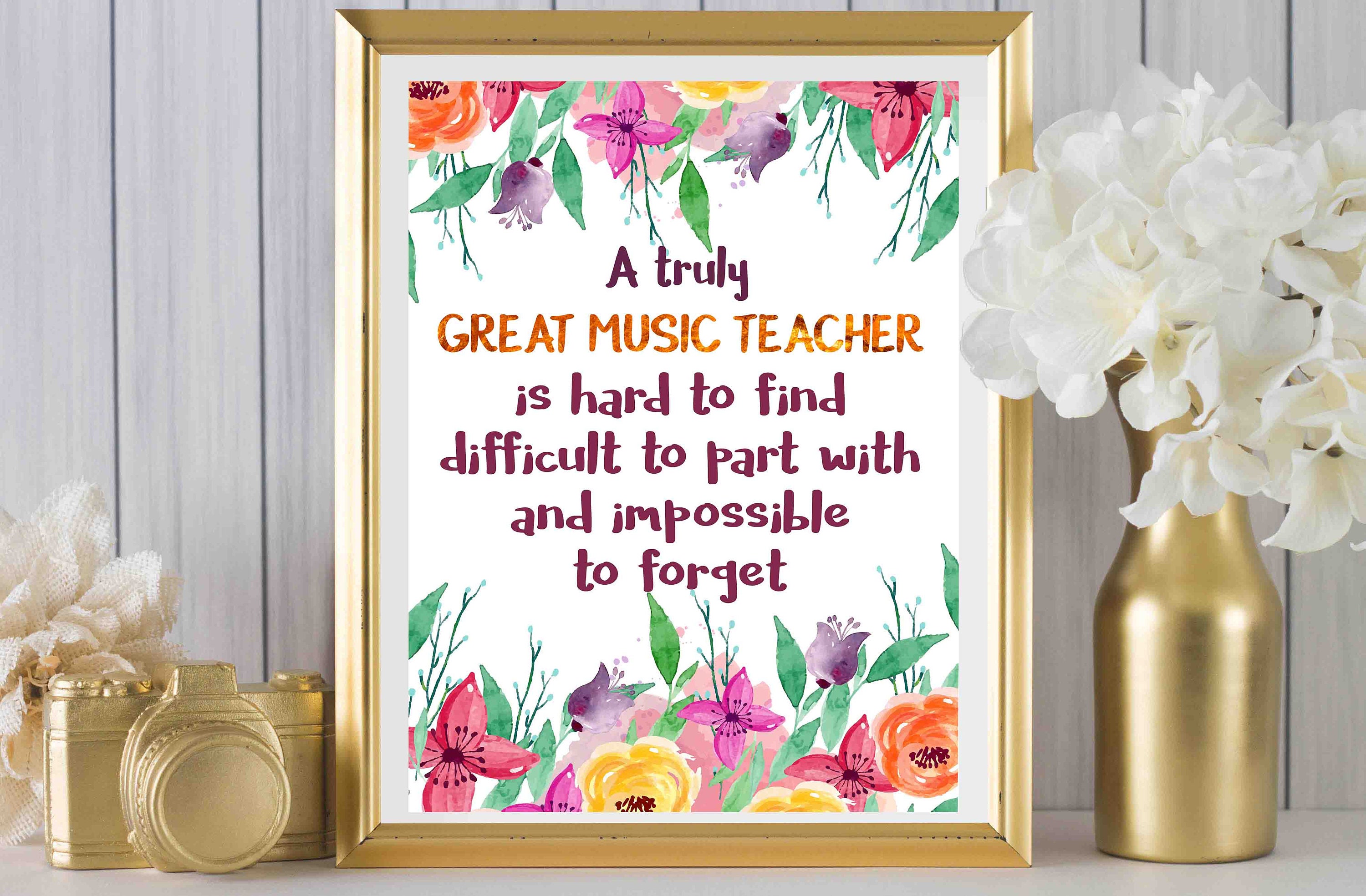 Music Teacher Appreciation Quotes