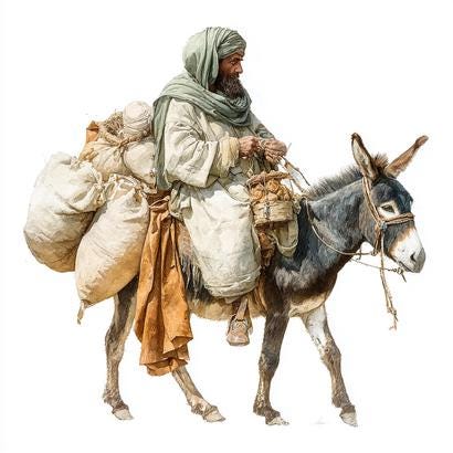 8 Ancient Israeli Merchant Clipart, Egypt, Jerusalem, Hebrew, Bible ...