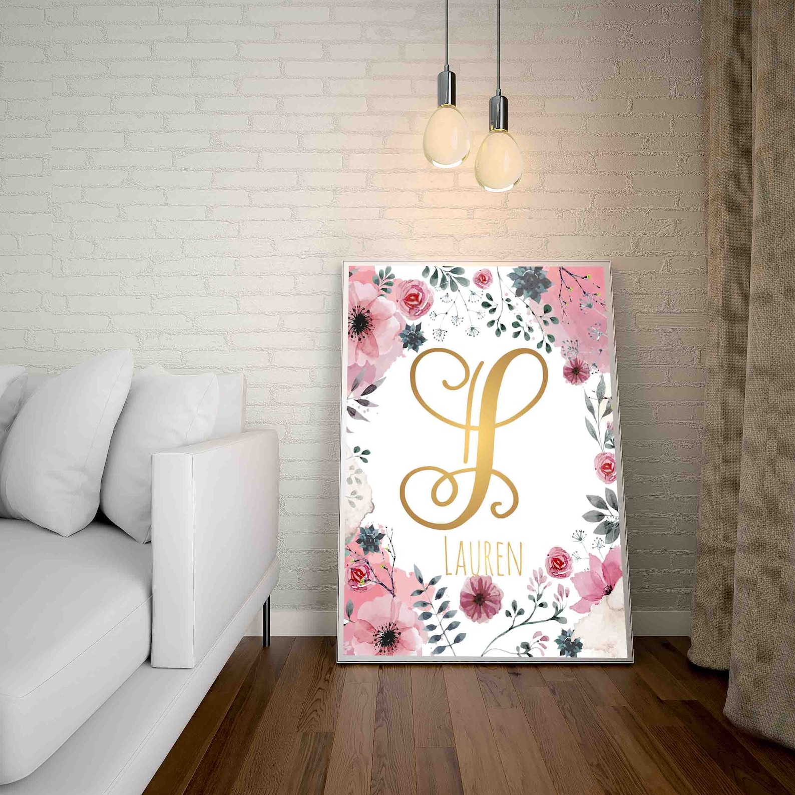 Lauren Gift Lauren Name Sign Lauren Baby Name Sign Lauren - Etsy France