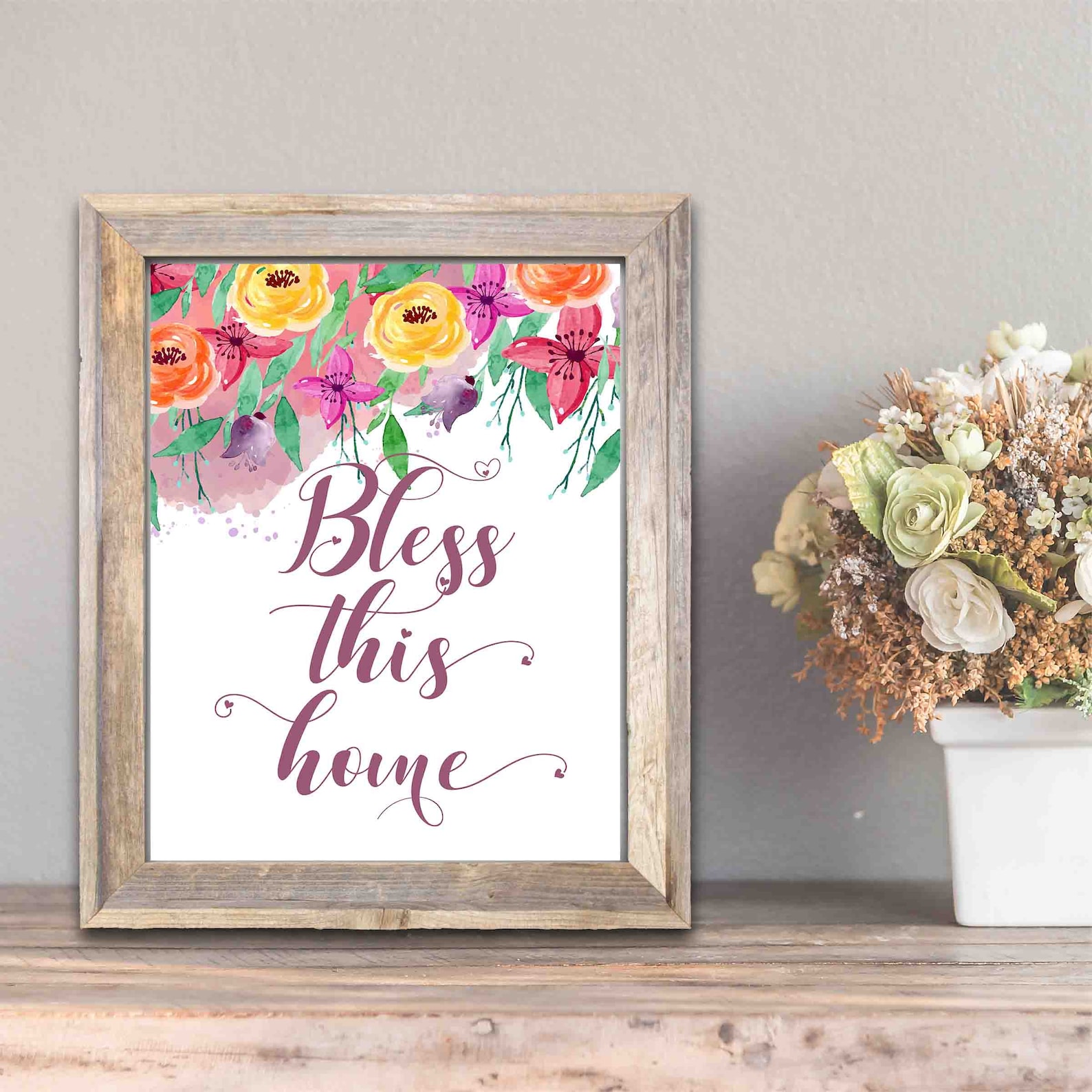 Bless This Home Gift Bless This Home Print Family Print - Etsy