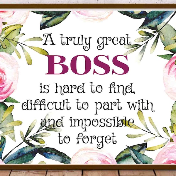 A Truly Great Boss is Hard to Find Svg - Etsy