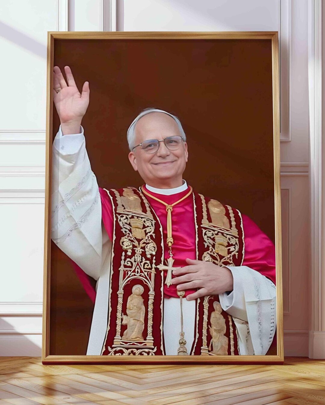 Pope Leo XIV Photo Print Poster Robert Prevost Printable Vatican ...