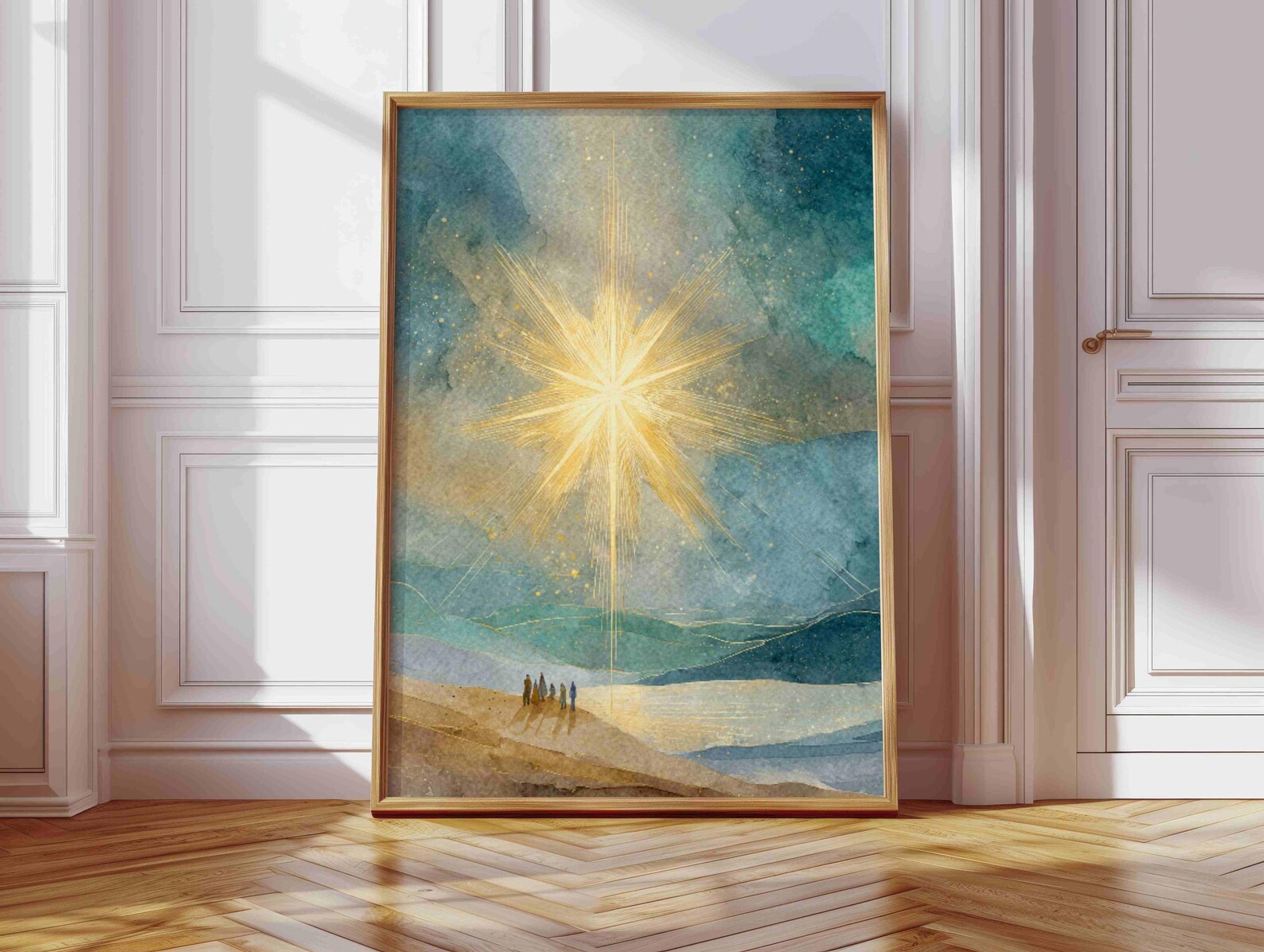 Bethlehem Star POSTER Christian Symbol Wall Art Printable Christmas ...