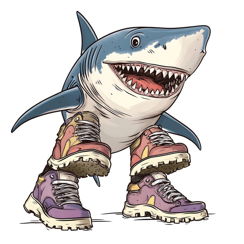 Tralalero Tralala Cartoon Png - Etsy