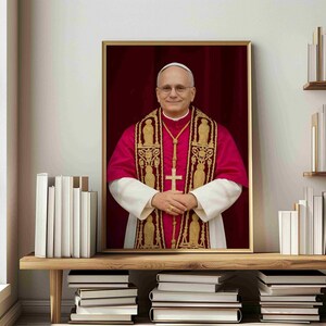 The New Pope Leo XIV Poster Robert Francis Prevost Official Portrait ...