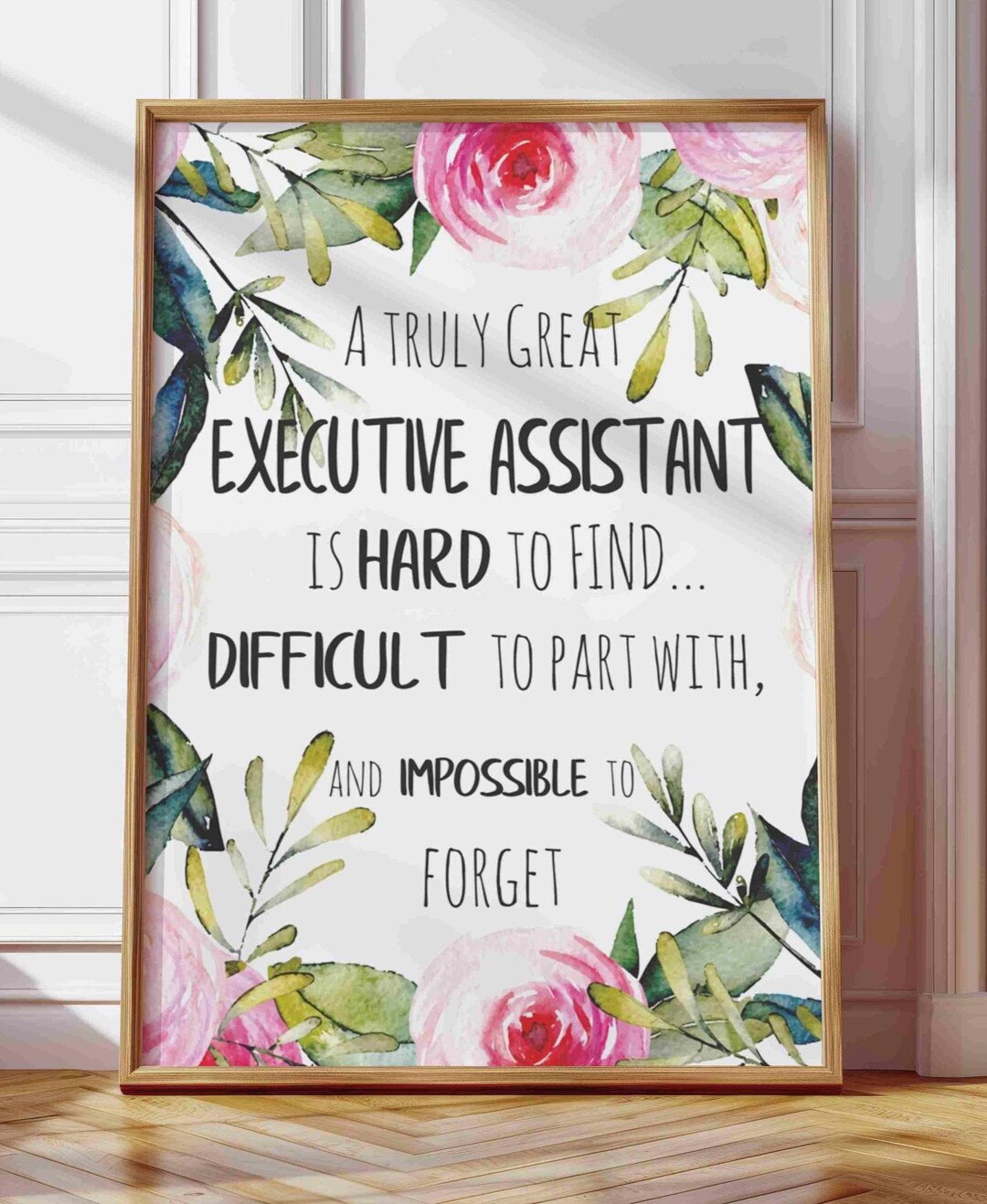 Executive Assistant Birthday Appreciation Thank You Gift, A Truly Great ...
