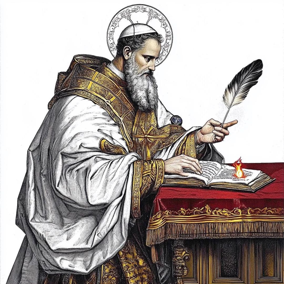 8 Saint Augustine of Hippo Clipart, Digital Download, PNG Images Bundle ...