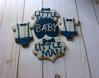 Little man cookies | Etsy