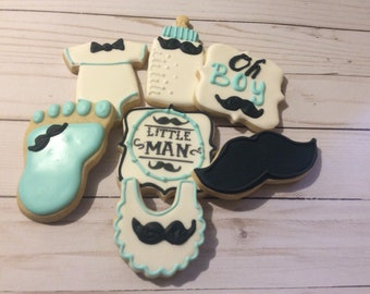 Little man cookies | Etsy