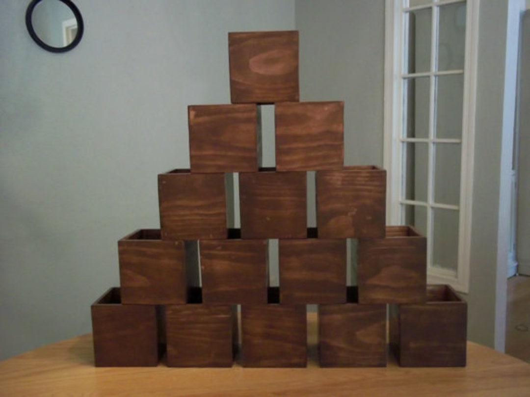 5x5x5 Wood Box, Custom Gift for Him, Gift for Her, Home Storage and ...