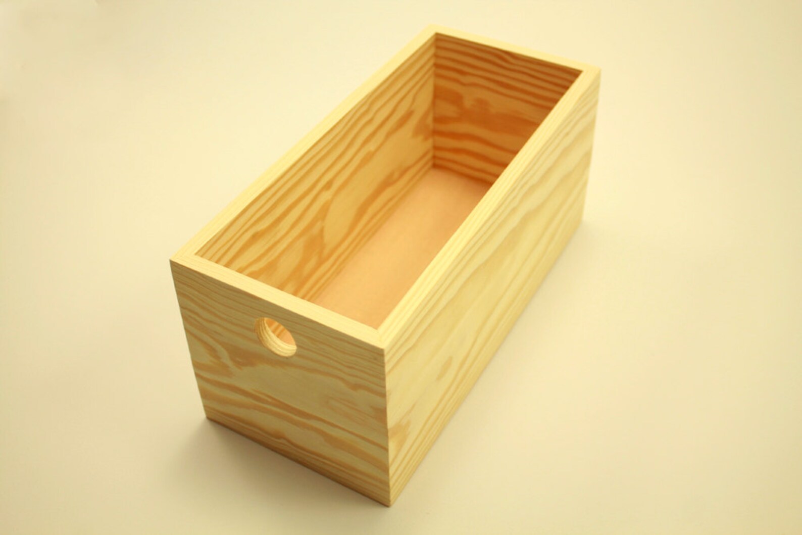 Wood Box 11 X 5 X 5 With Pull Hole Cubby Drawer DIY - Etsy