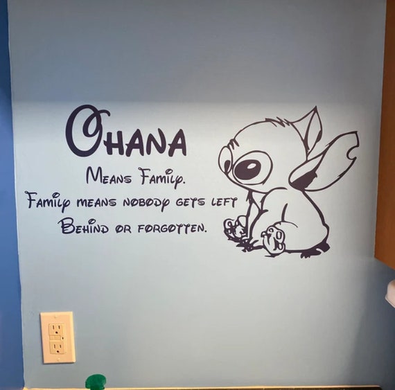 Ohana Significa Famiglia