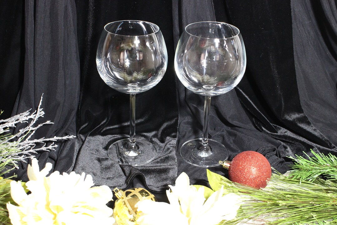 Vintage Glass Long Stem Brandy Cups, Slovakia Liquor Snifter, Wedding ...