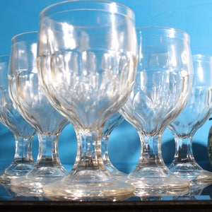 Wine or Water Glass Cups Diamond Pattern Setting for 6 - Etsy